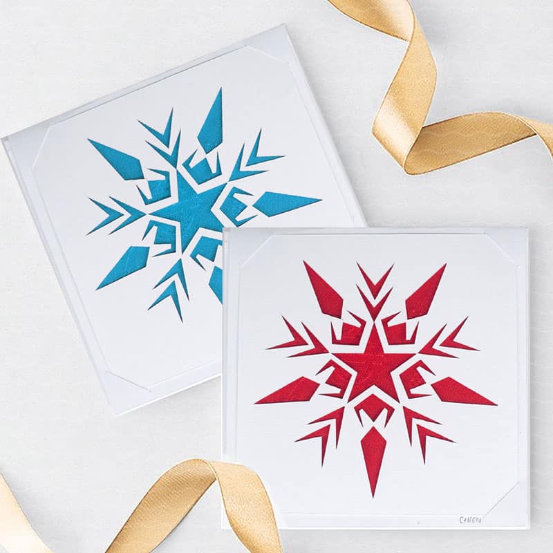 Snowflake Note Card | Lifestart Foundation